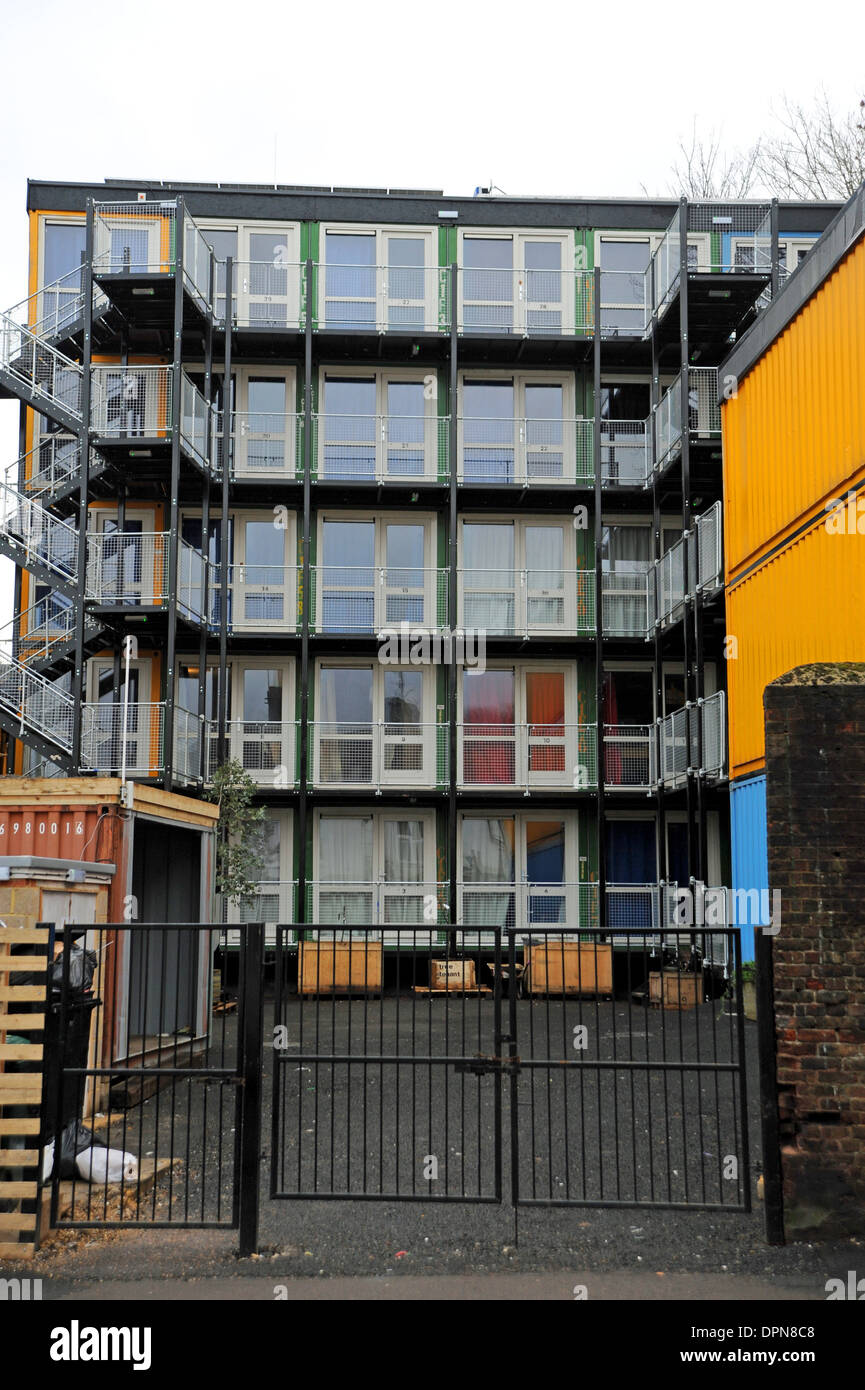 Shipping container home brighton hi-res stock photography and images ...