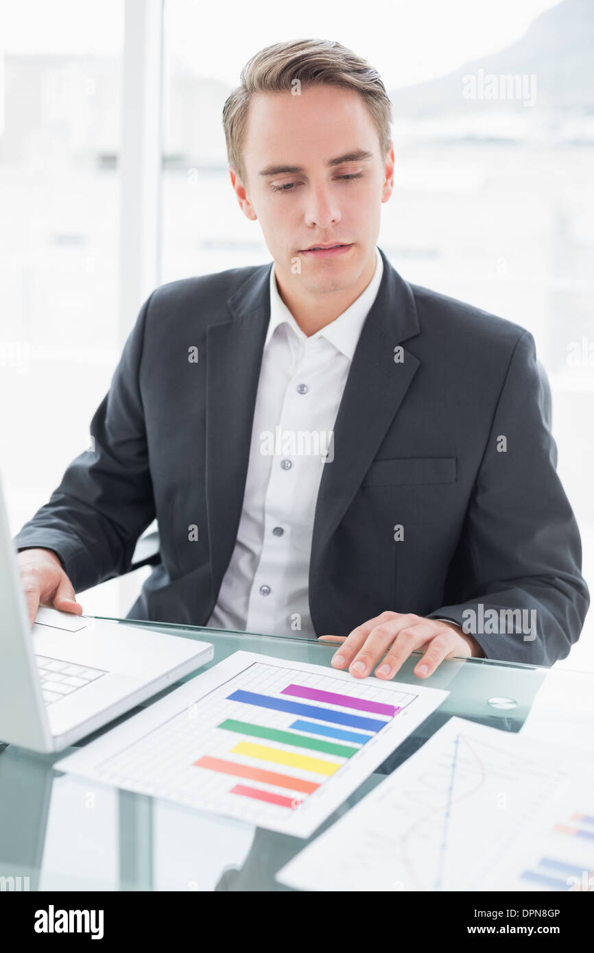 Documents office desk hi-res stock photography and images - Alamy
