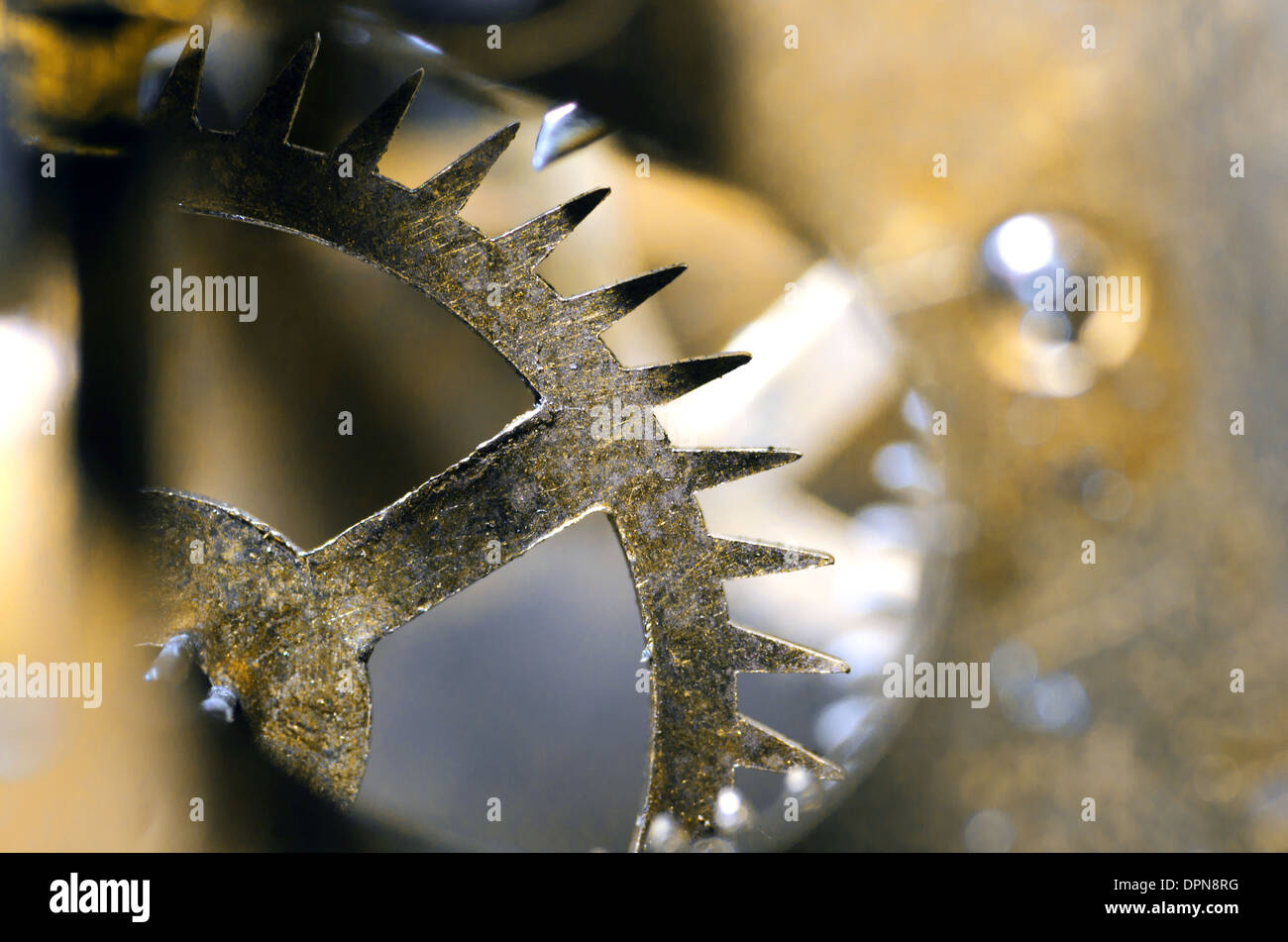 Working very old clock mechanism Stock Photo - Alamy