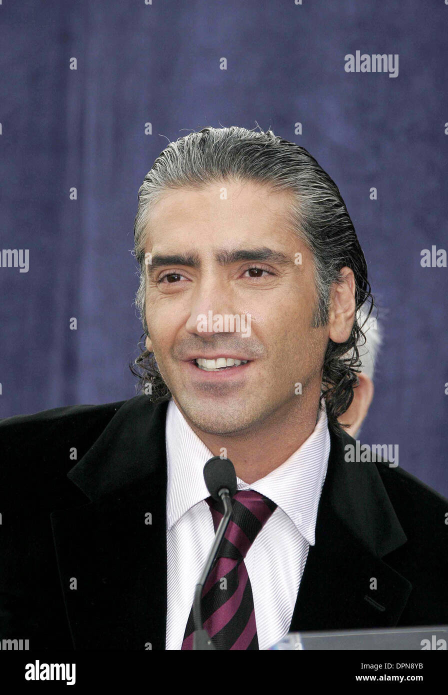 Hollywood walk of fame for alejandro fernandez hi-res stock photography ...
