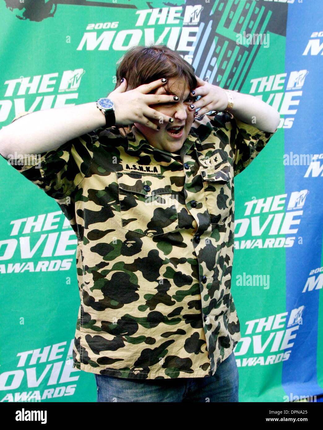 June 3, 2006 - Los Angeles, CALIFORNIA, USA - ANDY MILONAKIS -.2006 MTV ...