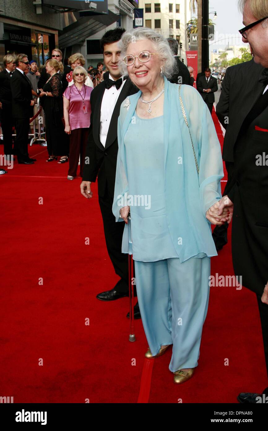 June 8, 2006 - Hollywood, CALIFORNIA, USA - ANN RUTHERFORD -.SIR SEAN ...