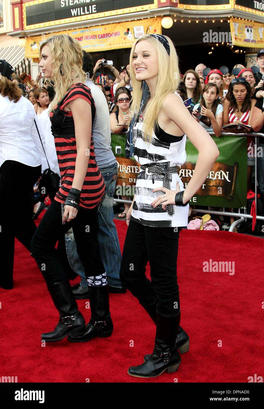 June 24, 2006 - Anaheim, CALIFORNIA, USA - ALI AND AJ MICHALKA ...