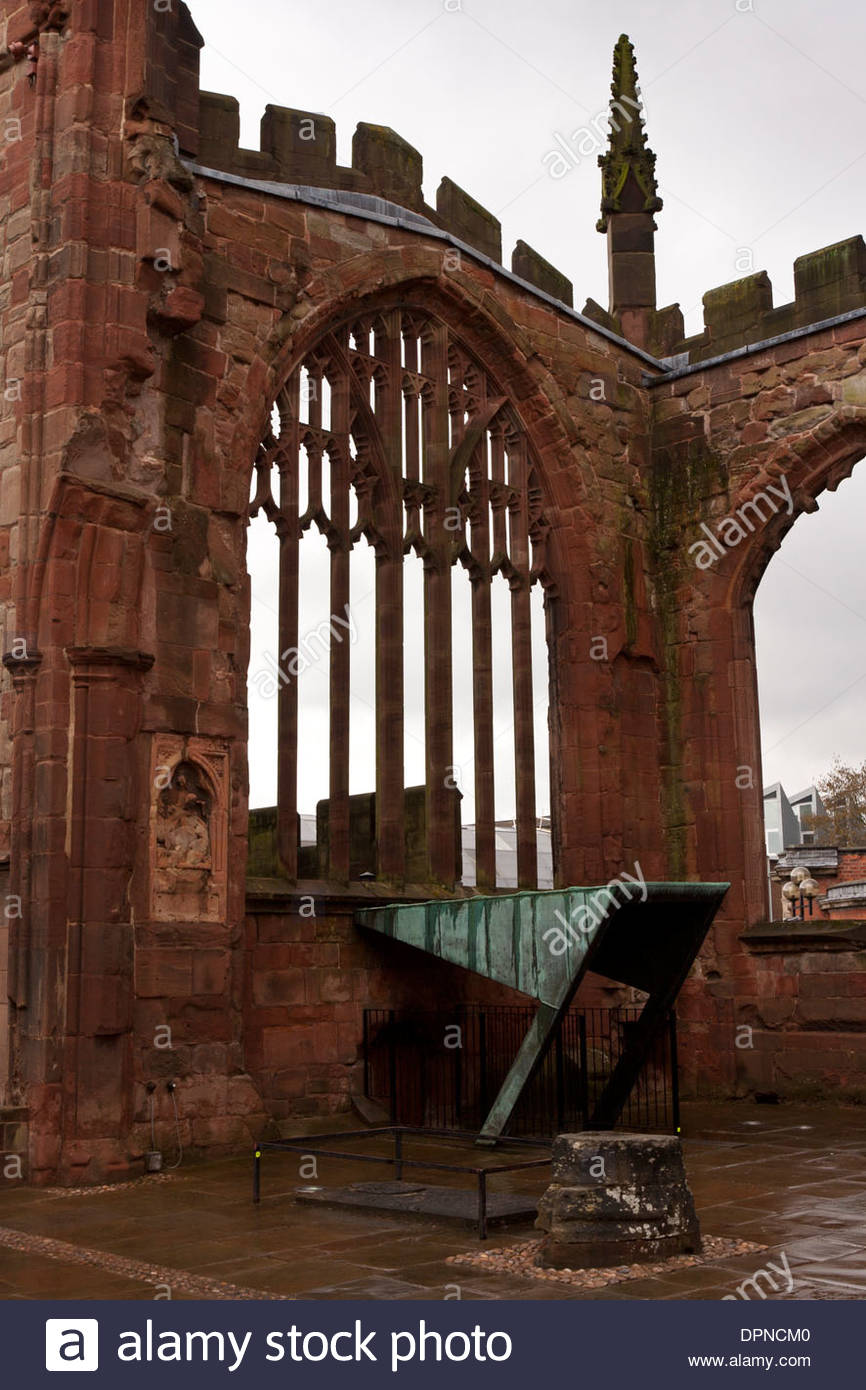 Coventry cathedral window High Resolution Stock Photography and Images ...
