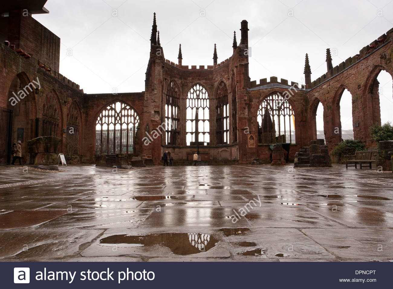 Window Old Coventry Cathedral High Resolution Stock Photography and ...