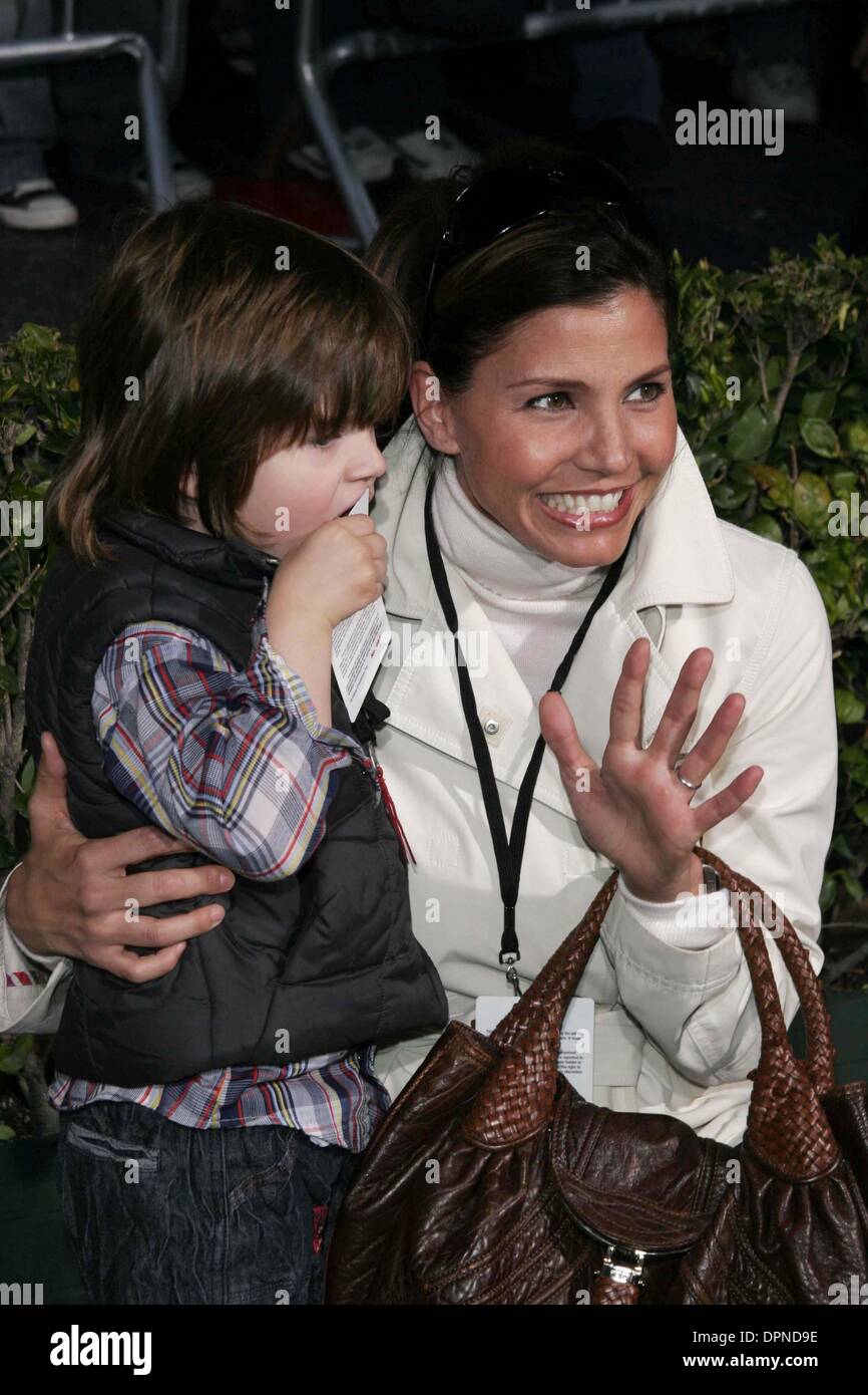 Mar. 7, 2006 - Hollywood, CALIFORNIA, USA - CHARISMA CARPENTER AND SON ...