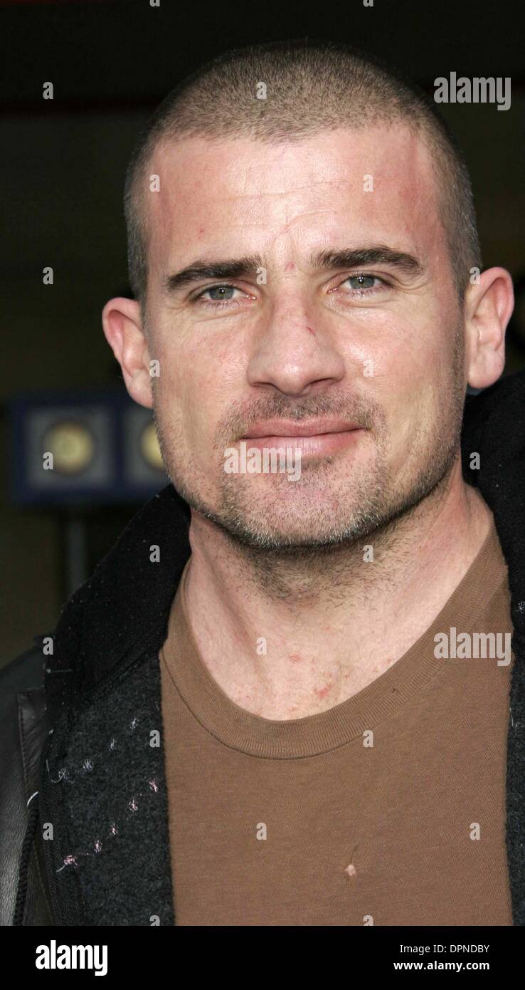 Mar. 19, 2006 - Hollywood, CALIFORNIA, USA - DOMINIC PURCELL -.ICE AGE ...
