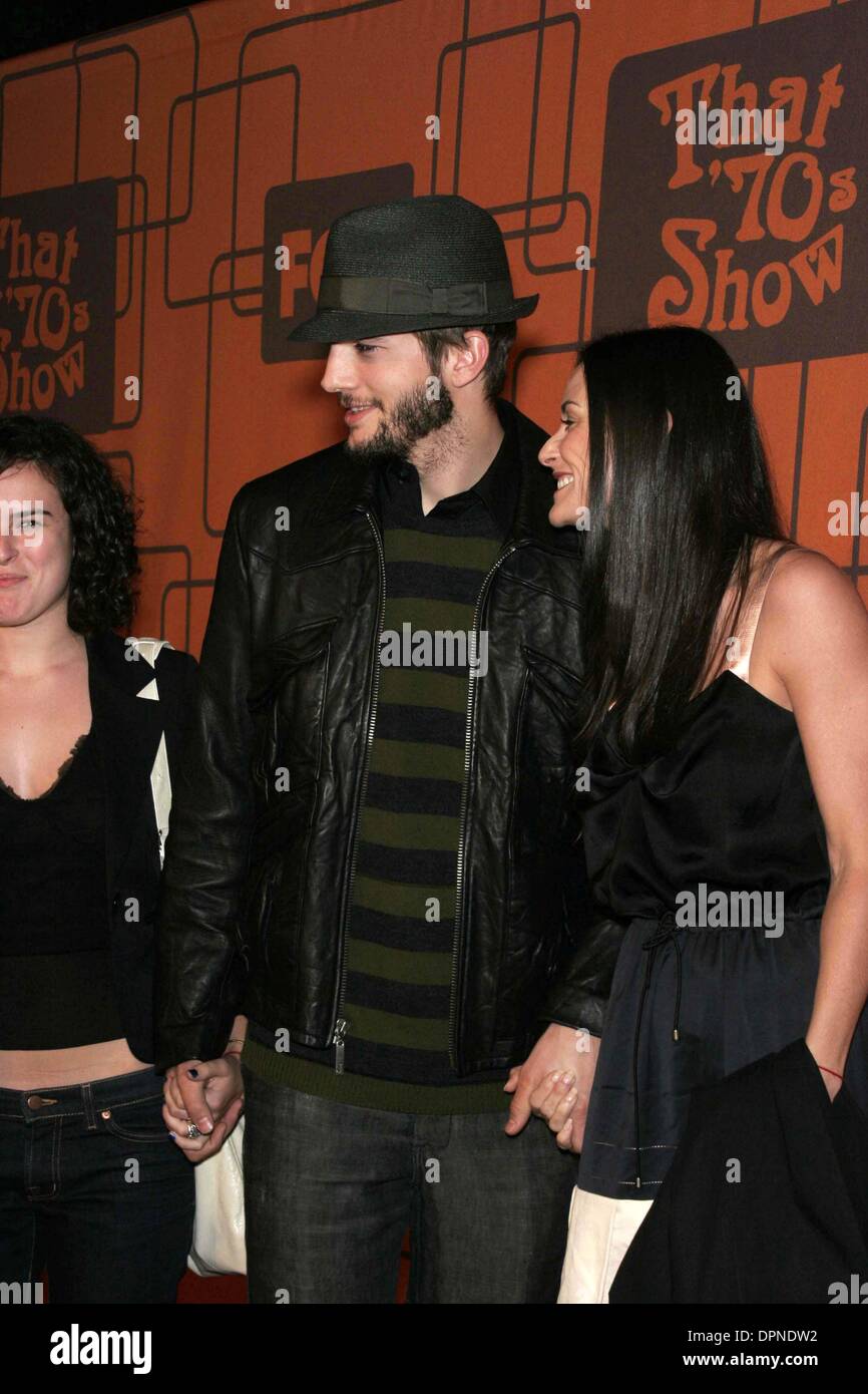 May 6, 2006 - Hollywood, CALIFORNIA, USA - RUMER WILLIS, DEMI MOORE ...