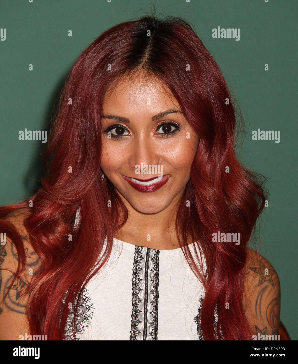 Huntington, New York, USA. 15th Jan, 2014. Reality star NICOLE POLIZZI ...