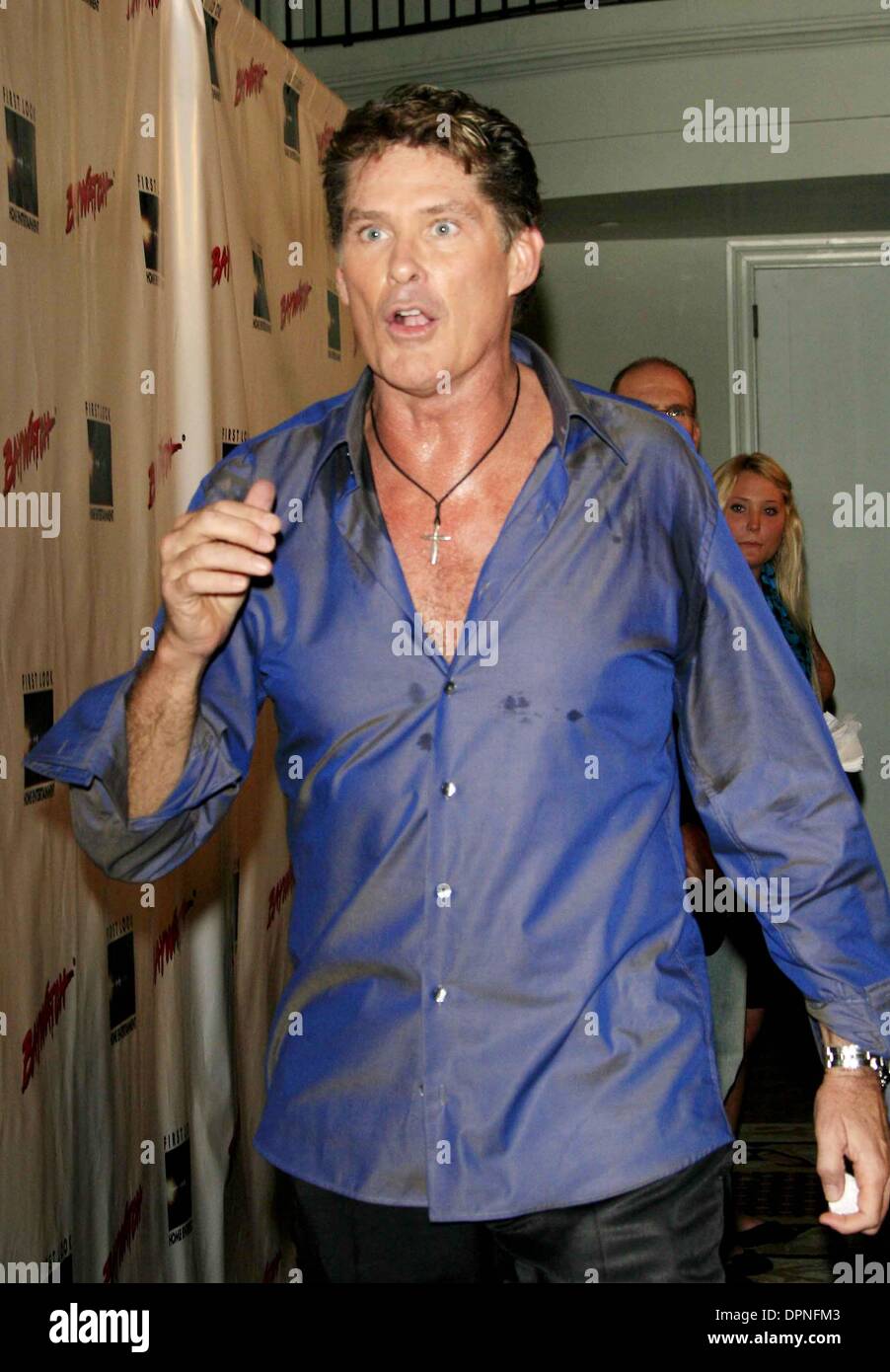 Oct. 30, 2006 - Santa Monica, CALIFORNIA, USA - DAVID HASSELHOFF ...