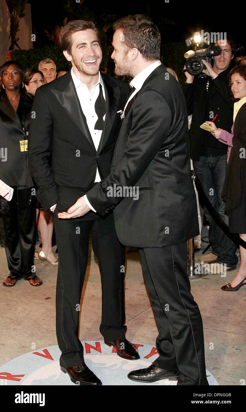 Mar. 6, 2006 - West Hollywood, CALIFORNIA, USA - JAKE GYLLENHAAL AND ...