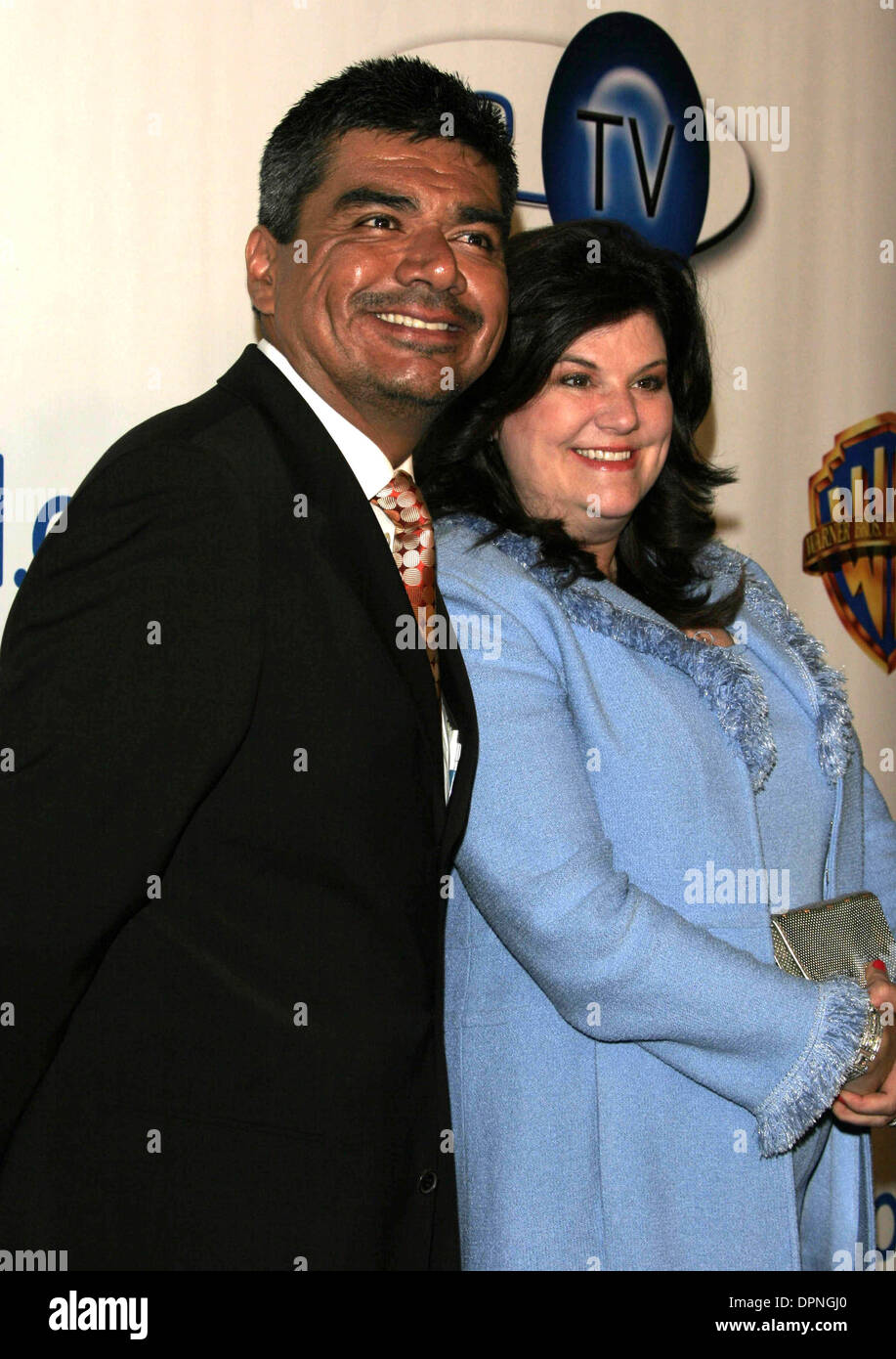 Mar. 15, 2006 - Beverly Hills, CALIFORNIA, USA - GEORGE LOPEZ AND WIFE ...