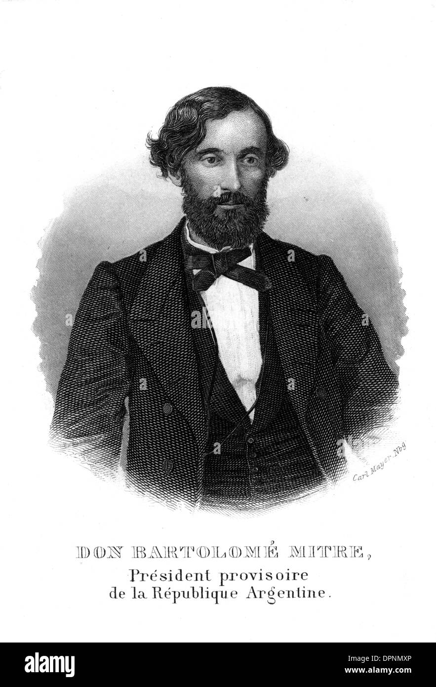 Bartolome mitre hi-res stock photography and images - Alamy