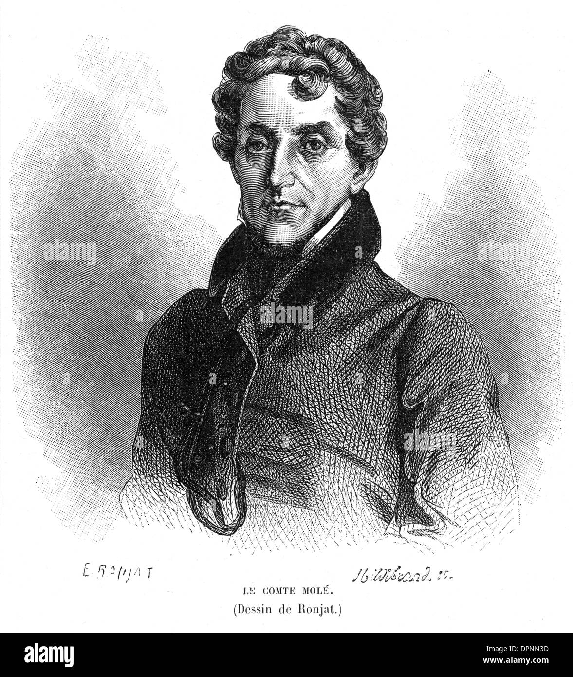 LOUIS COMTE MOLE Stock Photo - Alamy