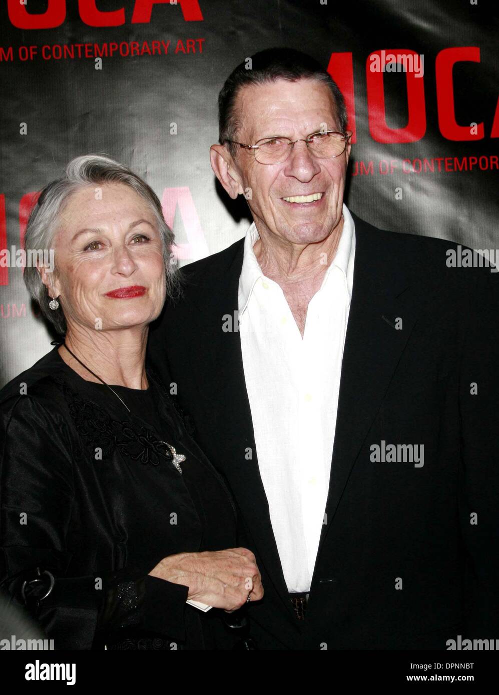 May 19, 2006 - Los Angeles, CALIFORNIA, USA - LEONARD NIMOY AND WIFE ...