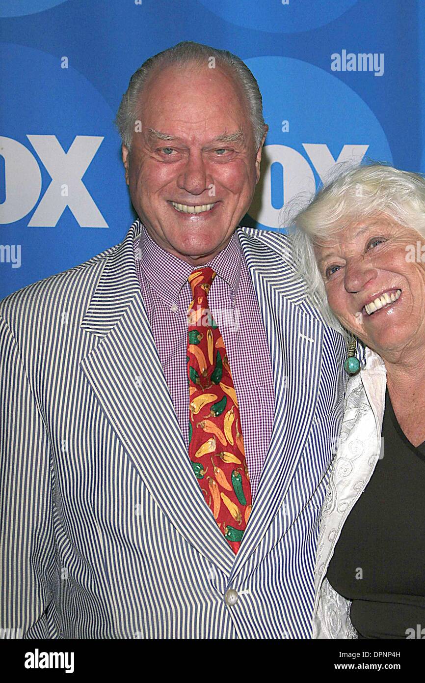 July 25, 2006 - Pasadena, CALIFORNIA, USA - LARRY HAGMAN AND WIFE -.FOX ...