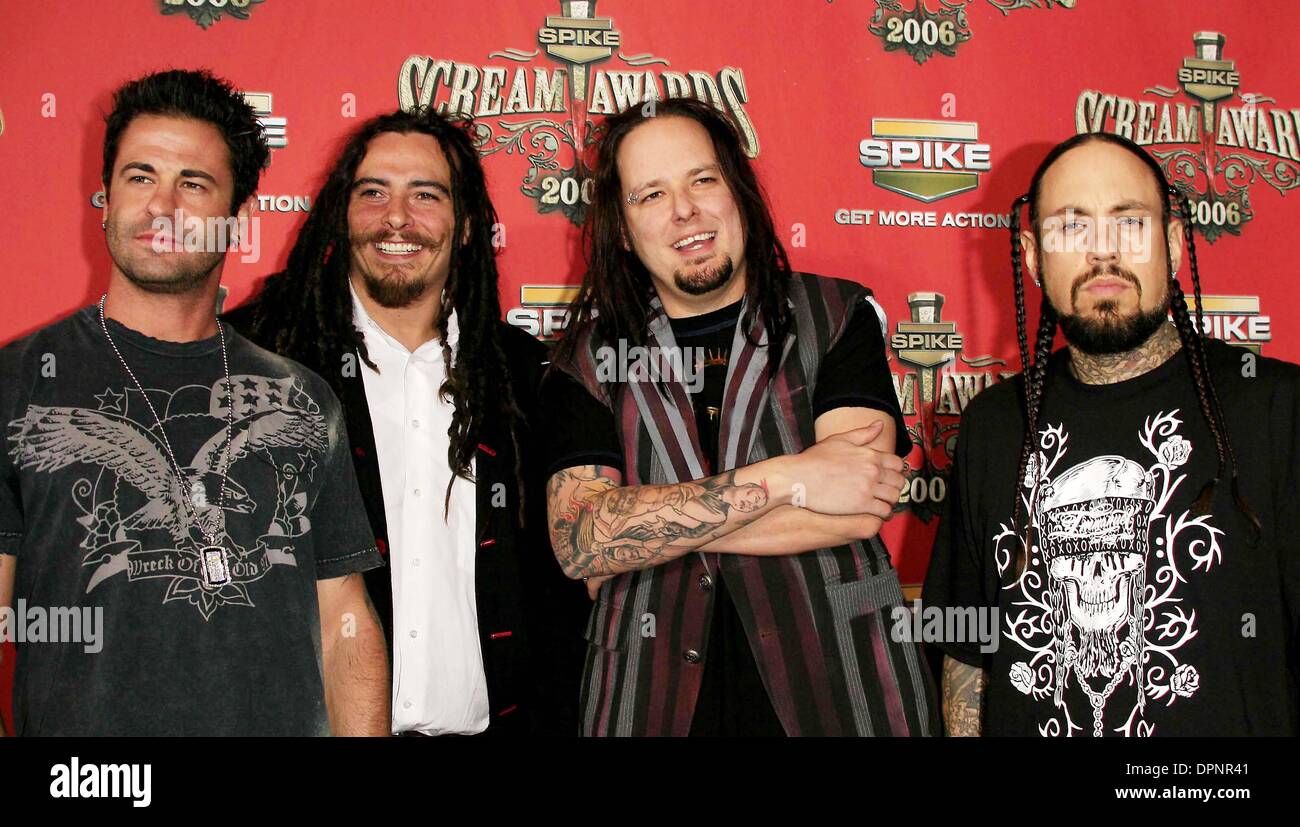 Oct. 7, 2006 - Hollywood, CALIFORNIA, USA - KORN -.SPIKE TV'S SCREAM ...
