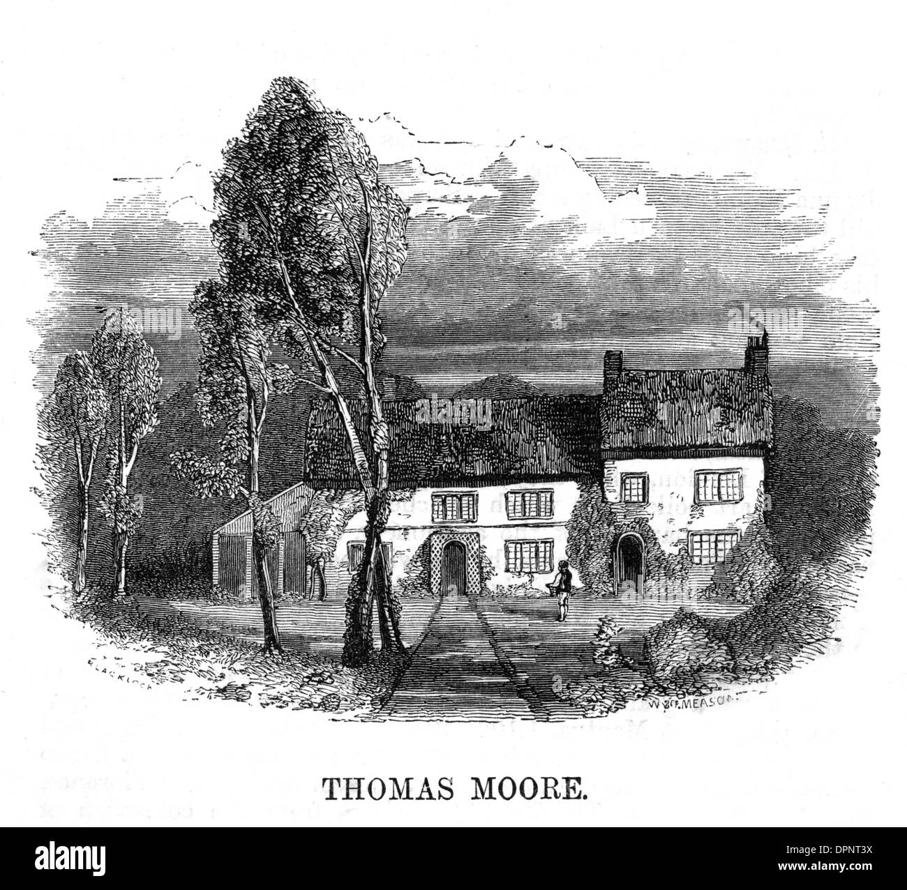 Home of thomas moore hi-res stock photography and images - Alamy