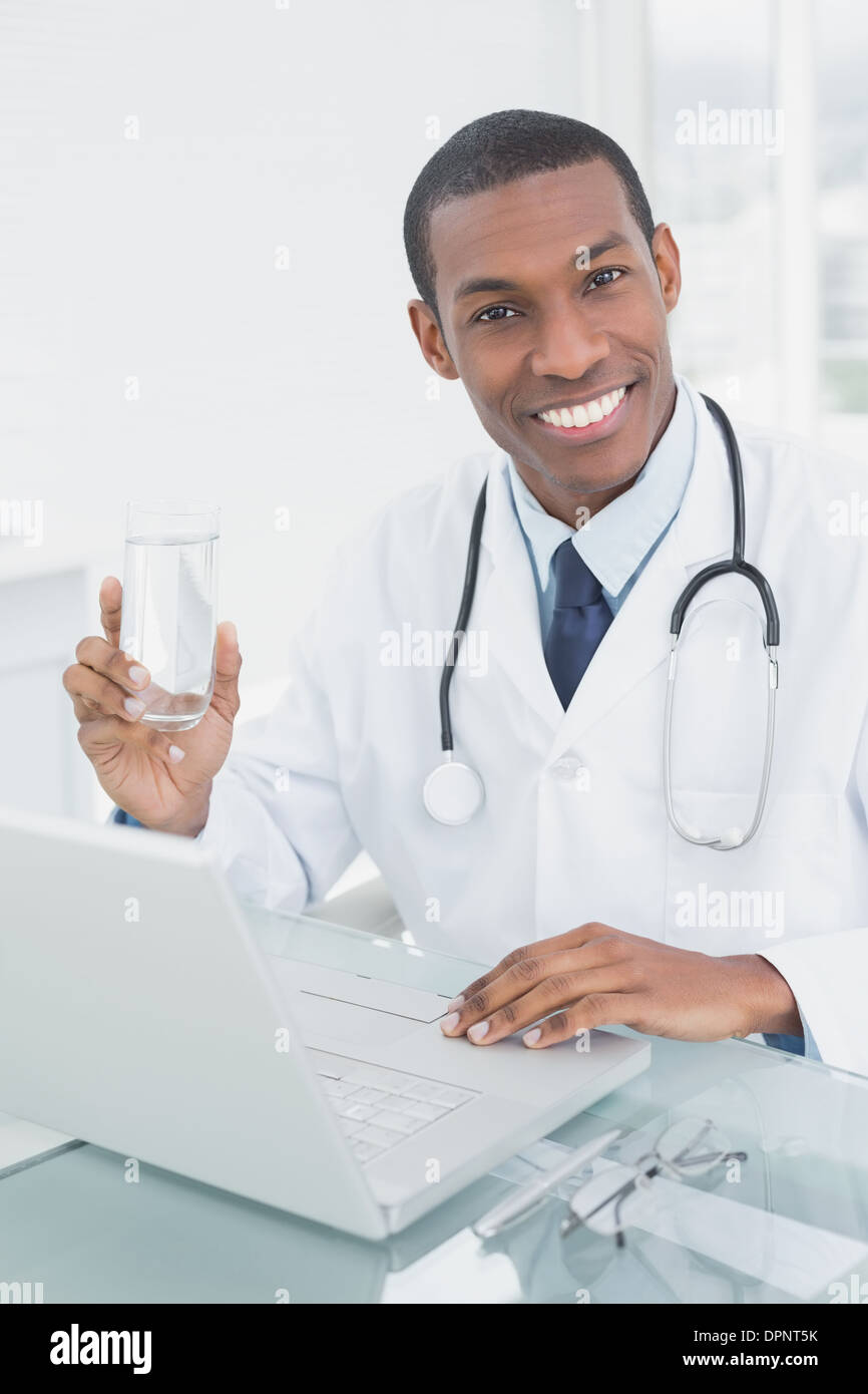 Black office water hi-res stock photography and images - Alamy