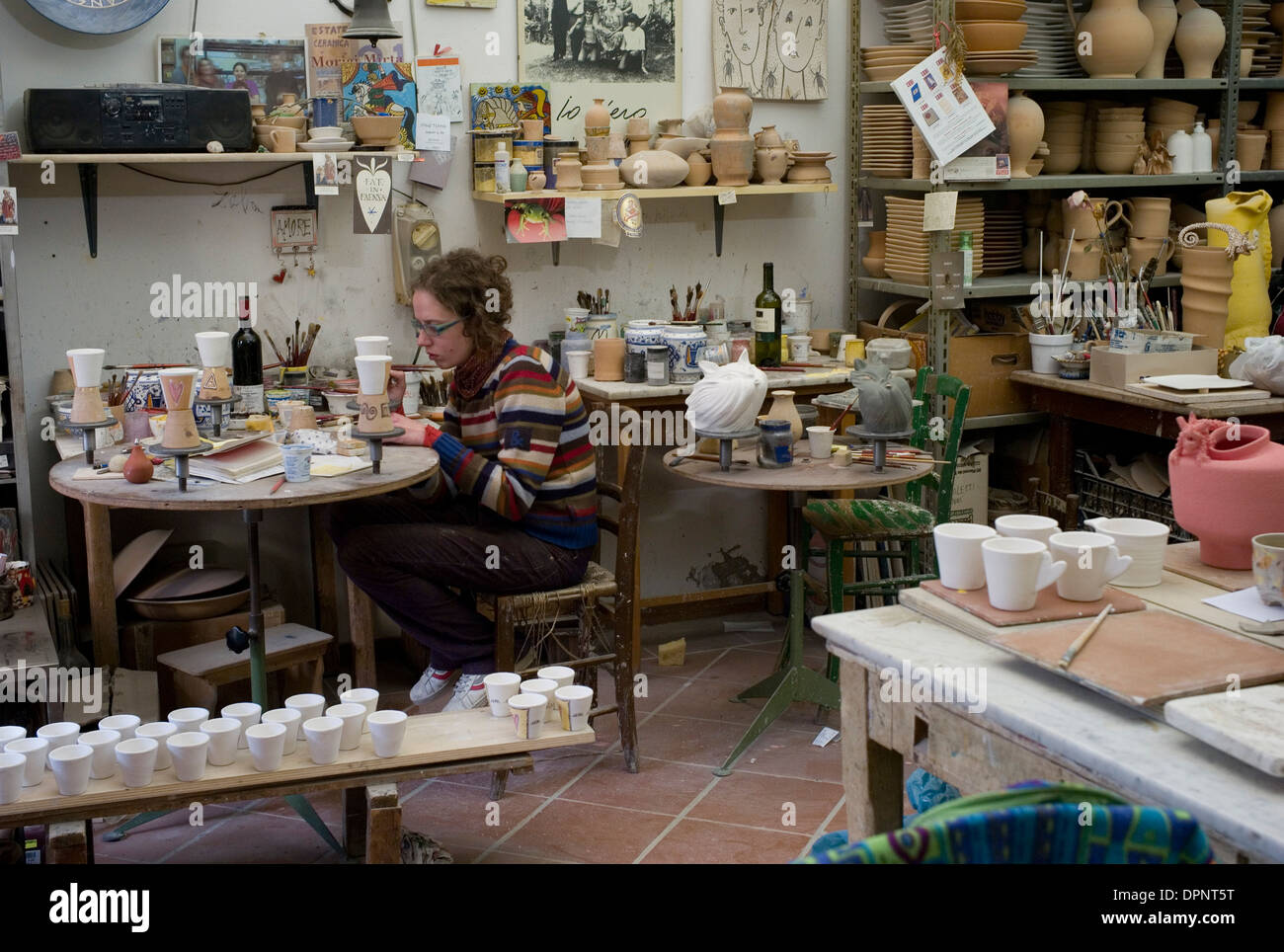 Faience ceramics hi-res stock photography and images - Alamy