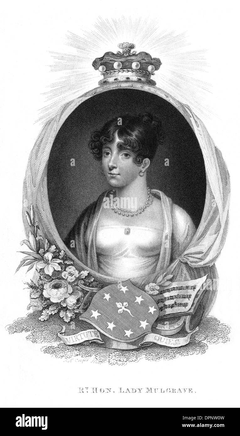 SOPHIA LADY MULGRAVE Stock Photo - Alamy