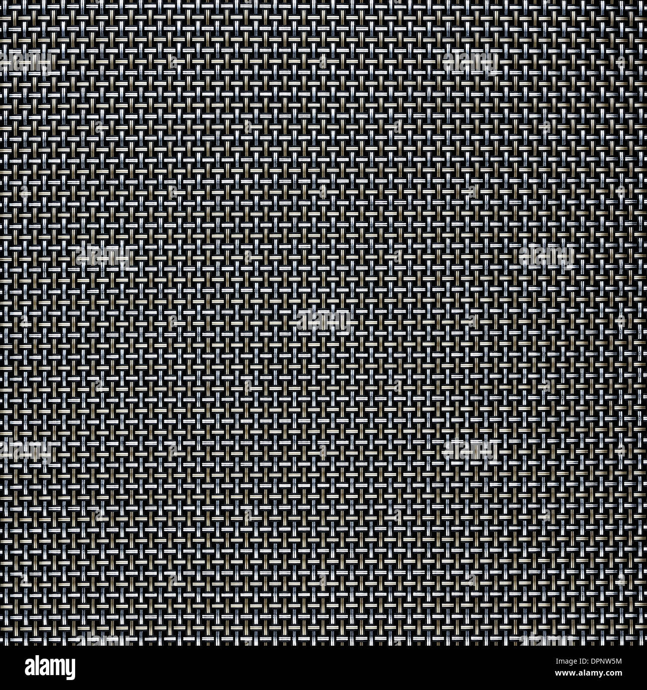 Gold and silver wire grid background Stock Photo - Alamy