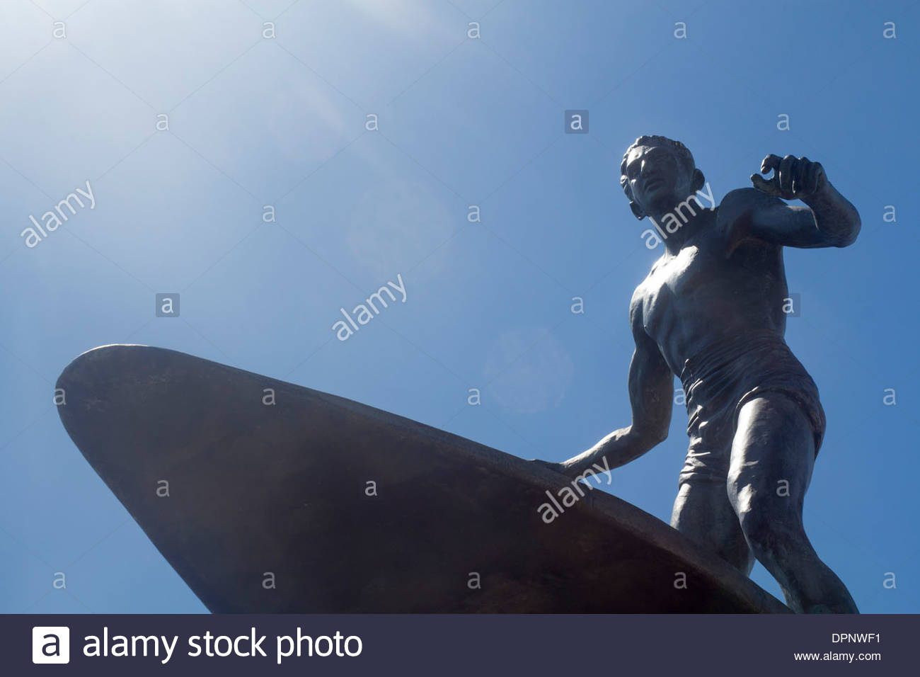 Duke Kahanamoku Surfing High Resolution Stock Photography and Images ...