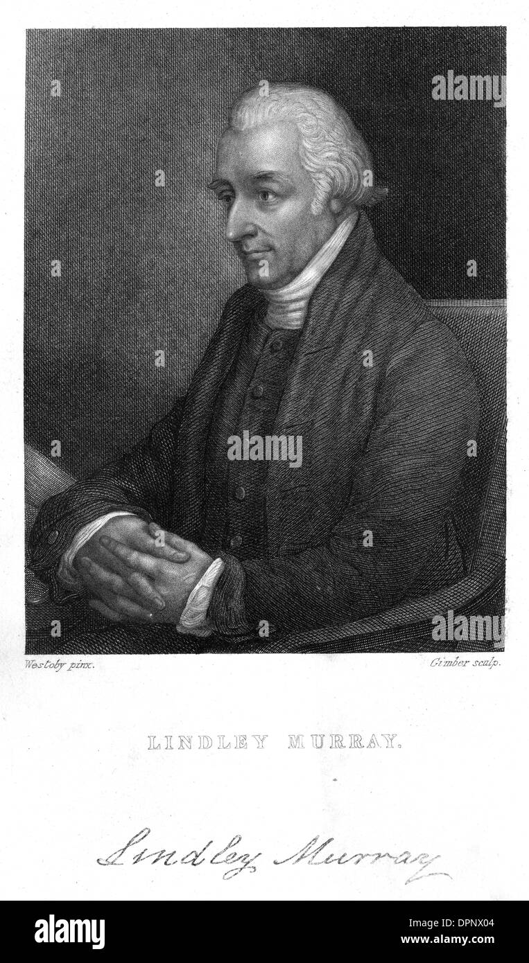 Lindley murray hi-res stock photography and images - Alamy