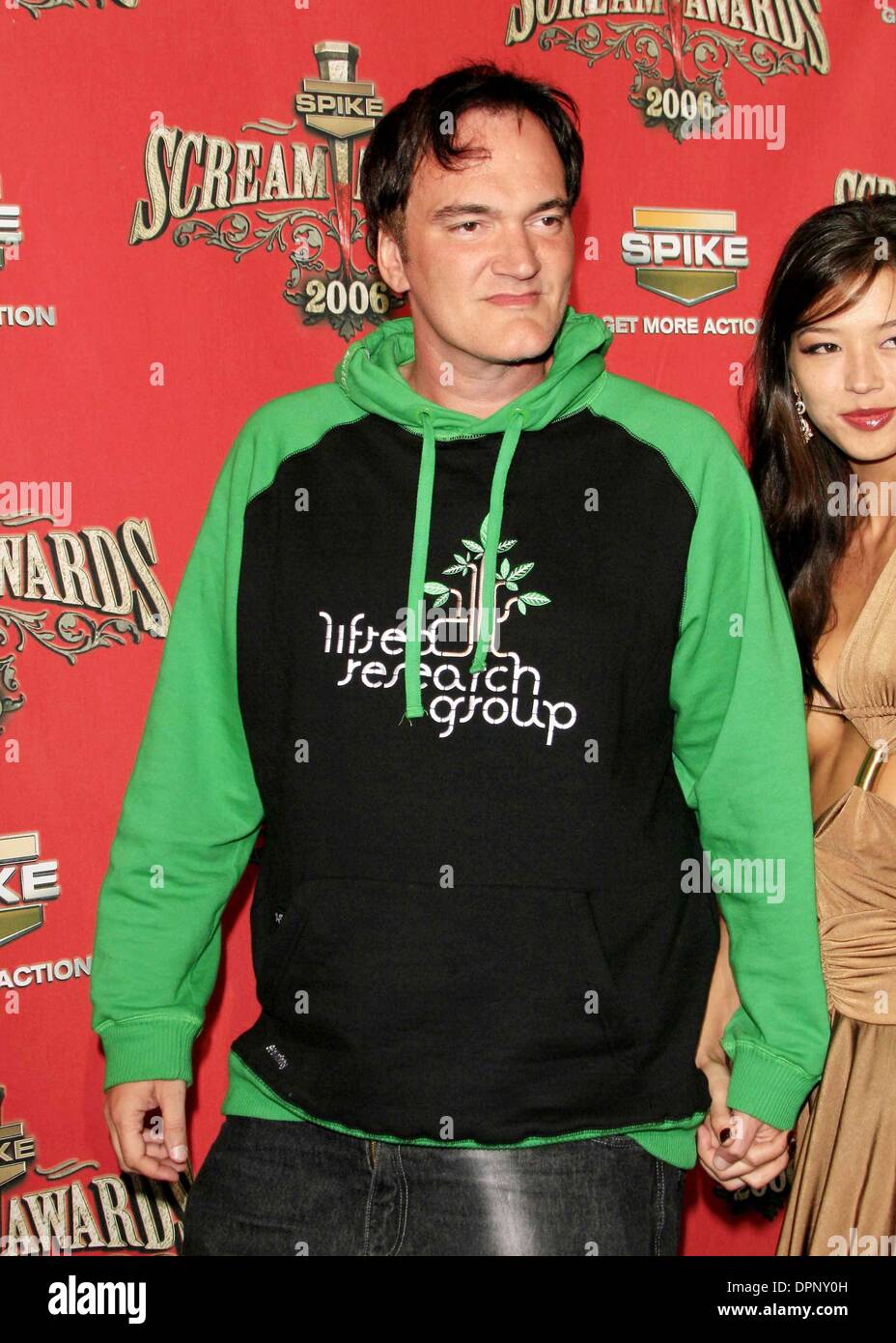 Oct. 7, 2006 - Hollywood, CALIFORNIA, USA - QUENTIN TARANTINO -.SPIKE ...