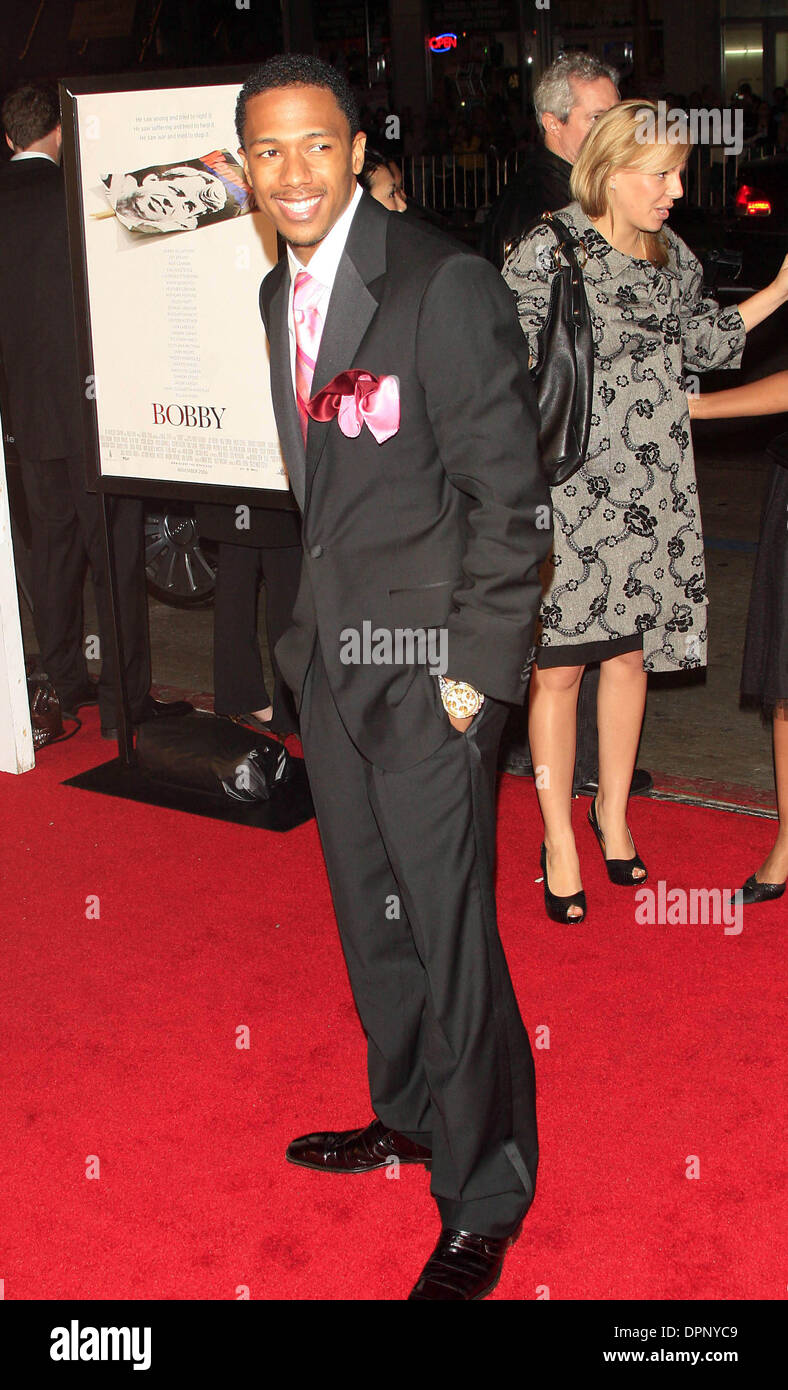 Nov. 1, 2006 - Hollywood, CALIFORNIA, USA - NICK CANNON -.BOBBY ...