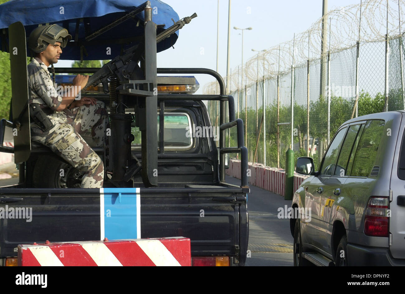 Saudi police car hi-res stock photography and images - Alamy