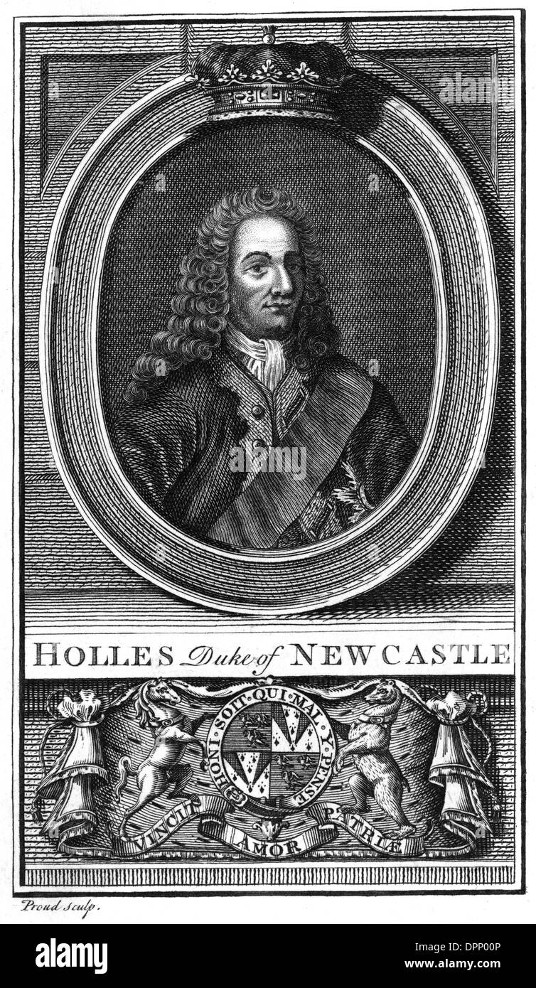 THOMAS DUKE NEWCASTLE Stock Photo - Alamy