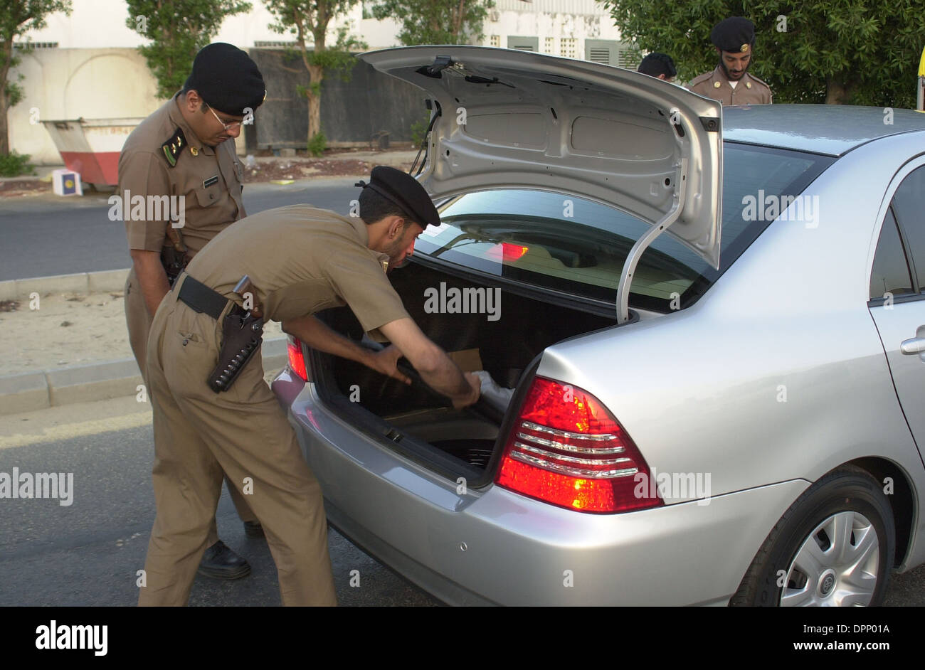 Al-Khobar, Saudi Arabia - Police from the Ministry of Interior stop ...