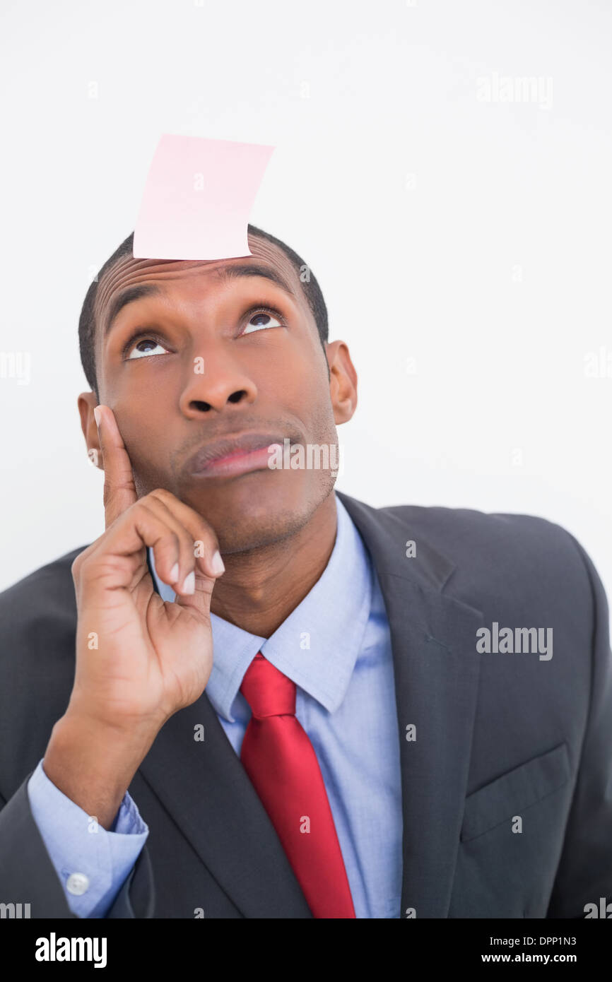 Note on forehead hi-res stock photography and images - Alamy