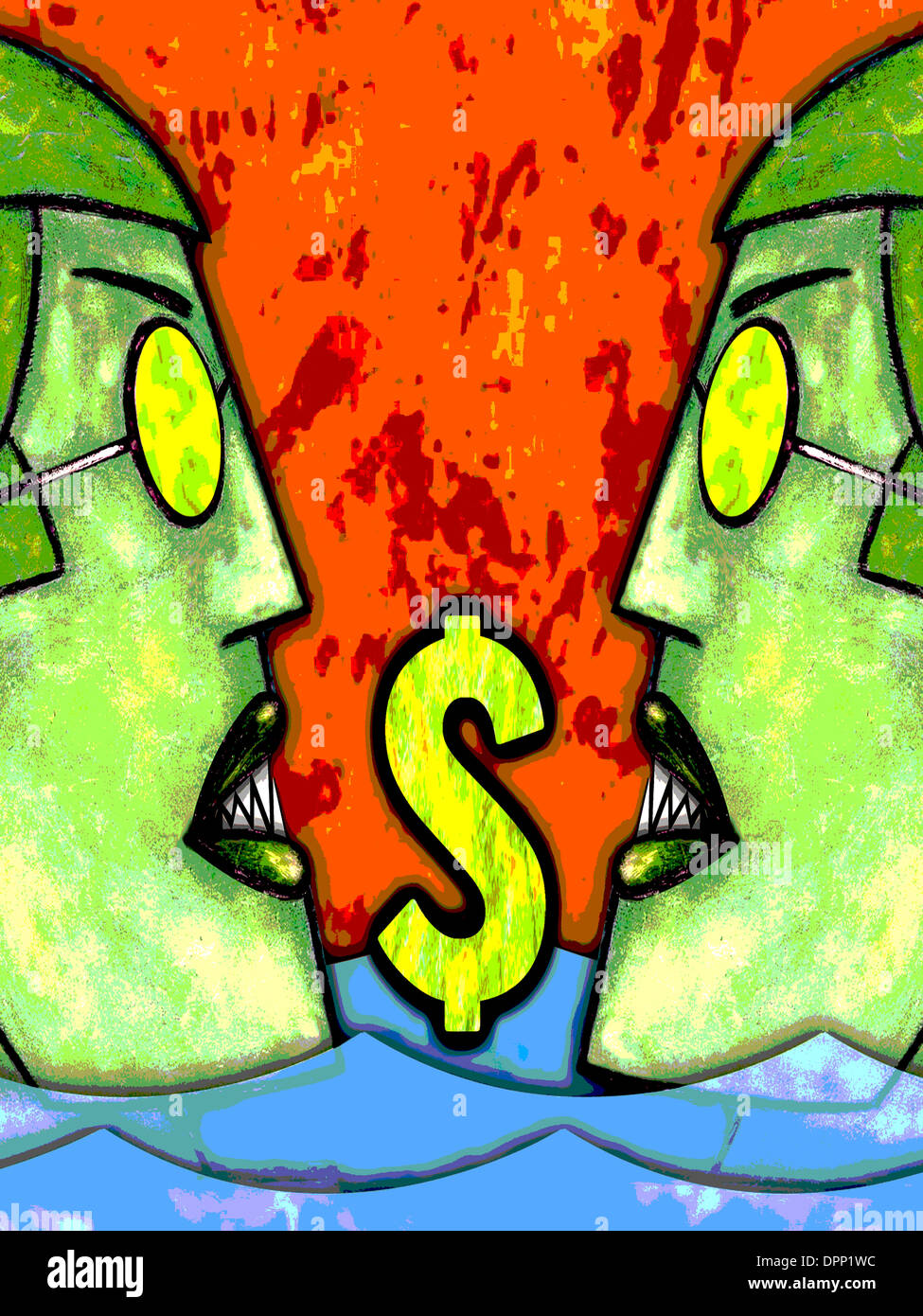 Business men facing one another hi-res stock photography and images - Alamy