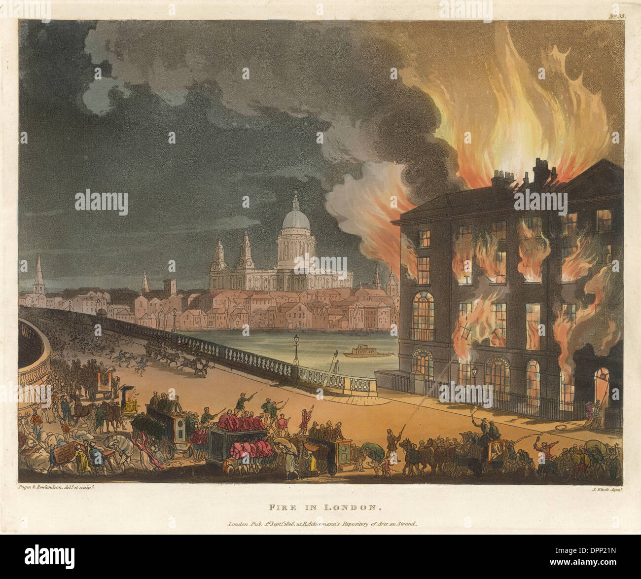 ALBION MILLS FIRE Stock Photo - Alamy