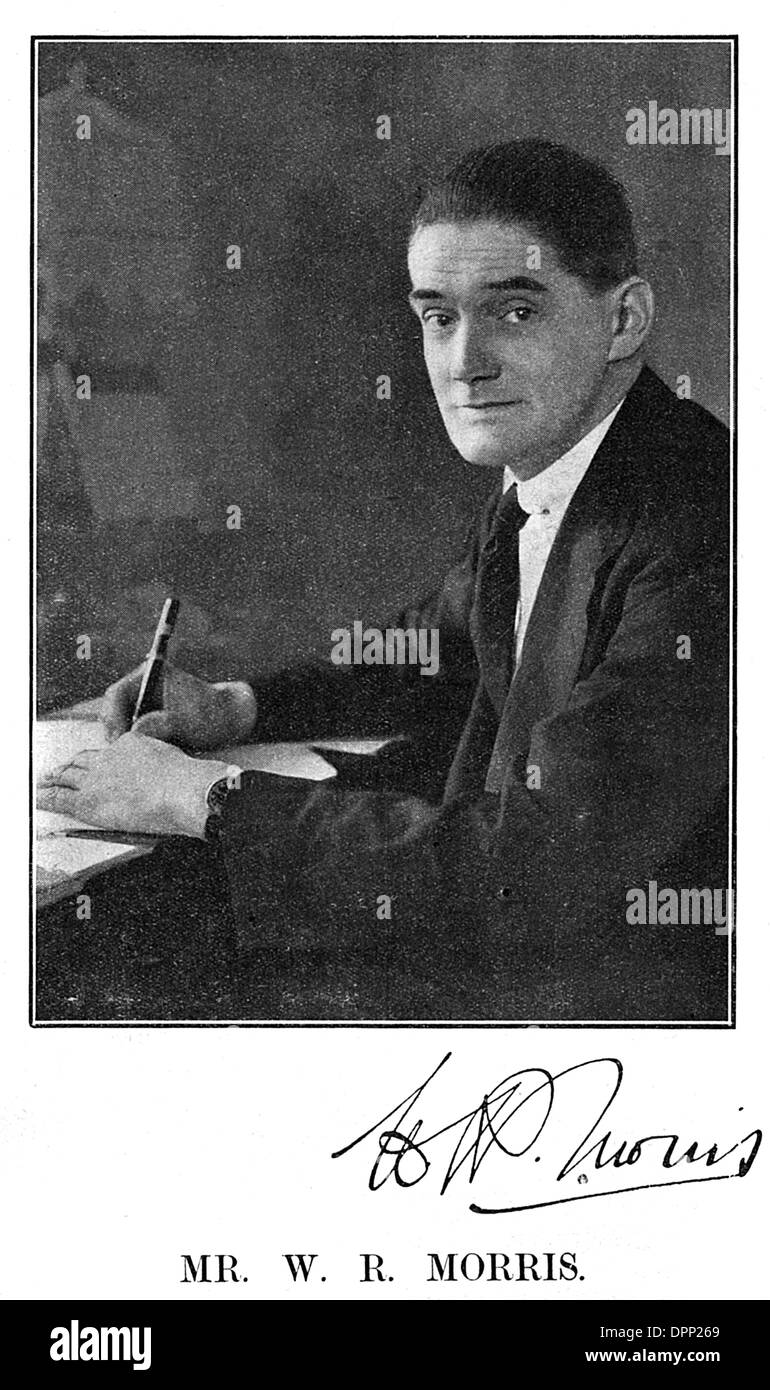 William morris motor manufacturer Black and White Stock Photos & Images ...