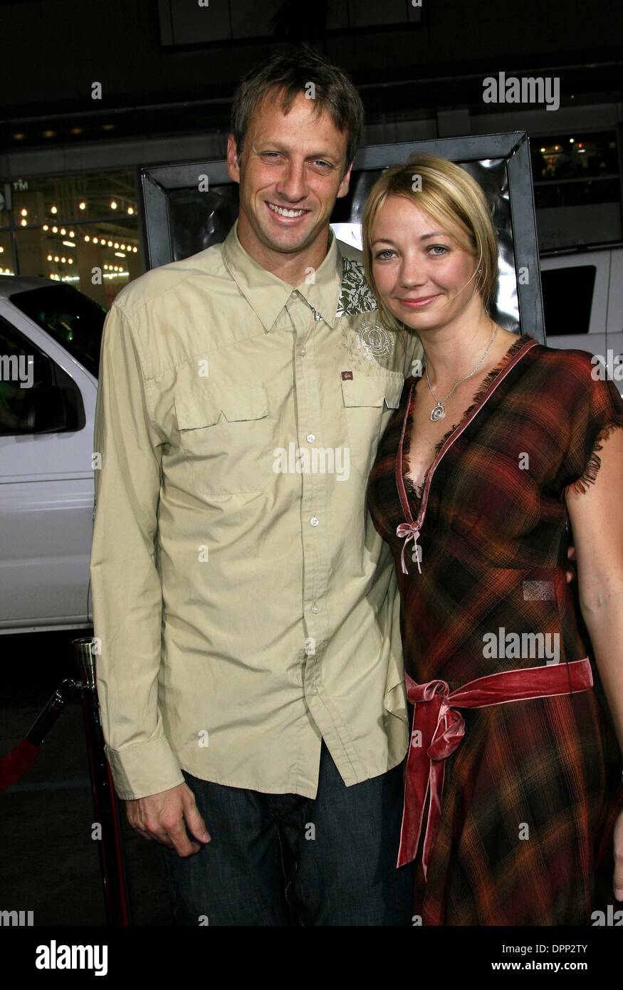 Sept. 21, 2006 - Hollywood, CALIFORNIA, USA - TONY HAWK AND LHOTSE ...