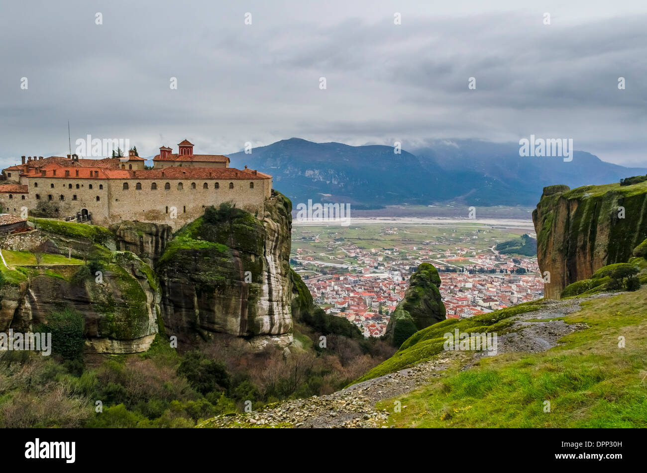 Great Meteoron monastery Stock Photo - Alamy