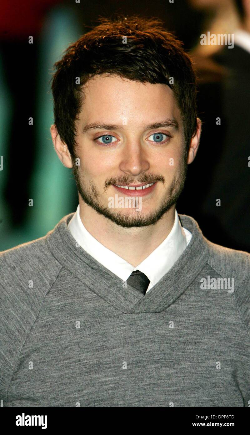 Actor elijah wood arrives for the premiere of his film hi-res stock ...