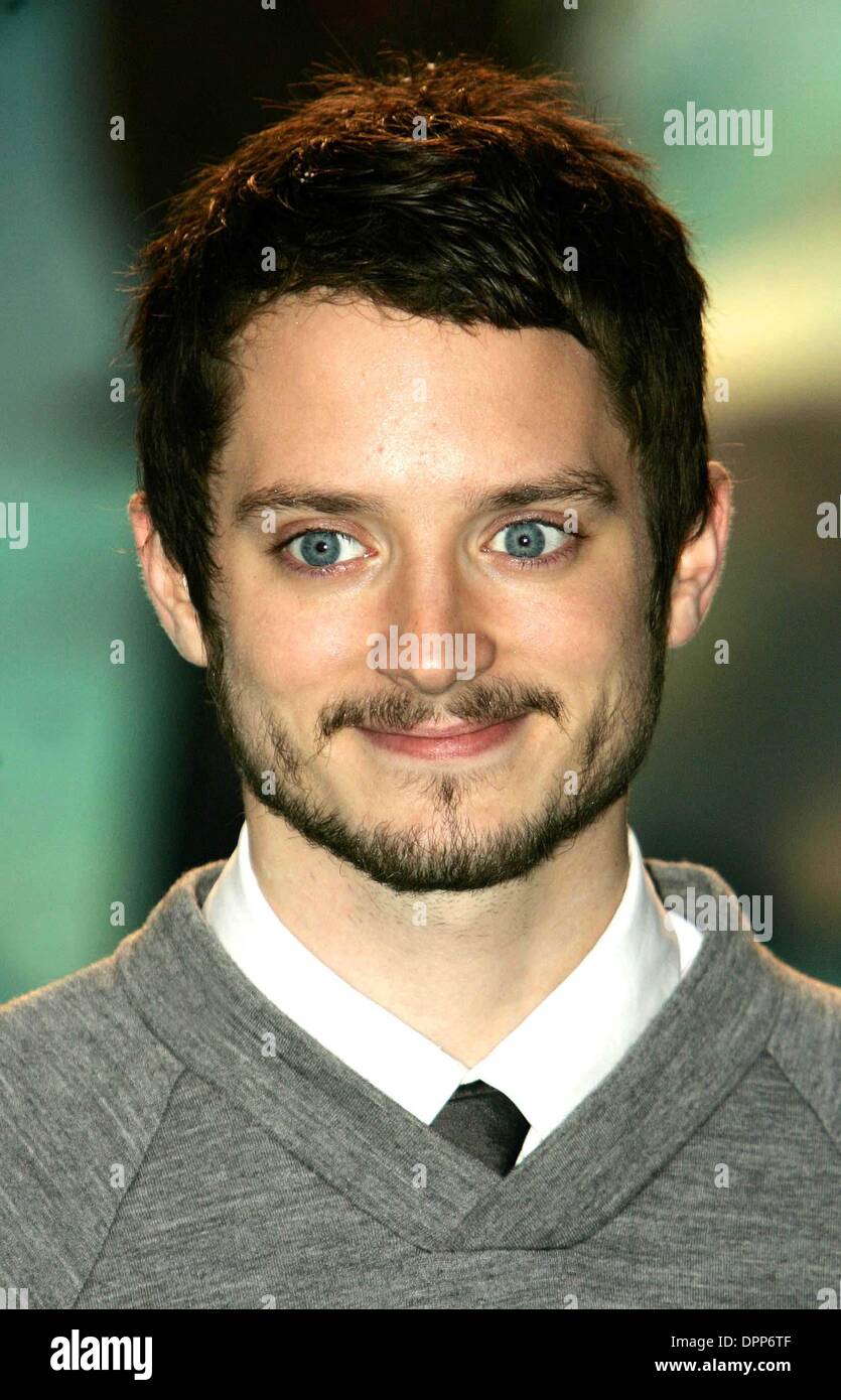Actor elijah wood arrives for the premiere of his film hi-res stock ...