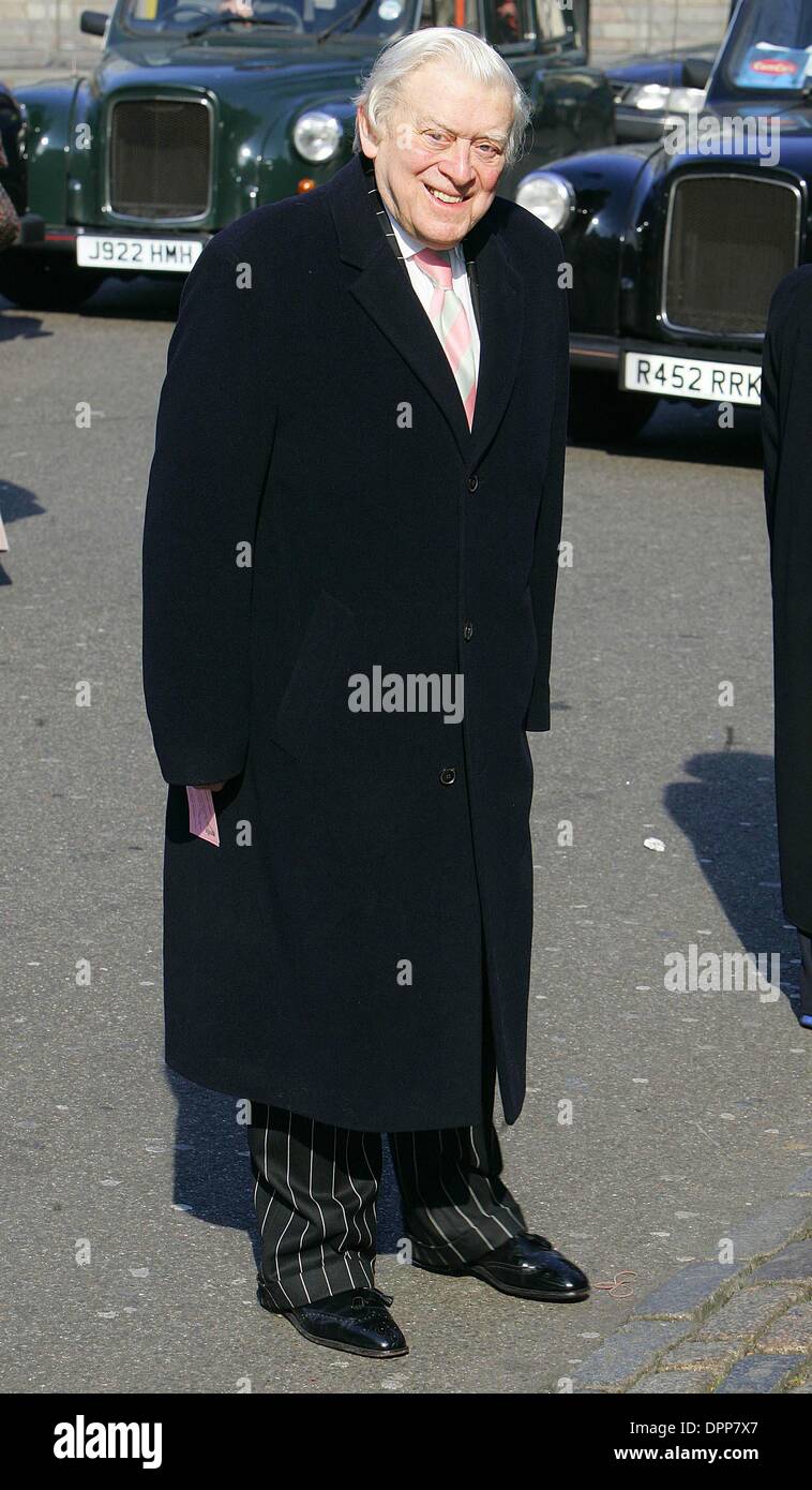Mar. 3, 2006 - Westminster Abbey, LONDON, ENGLAND - JIMMY PERRY.ATTENDS ...