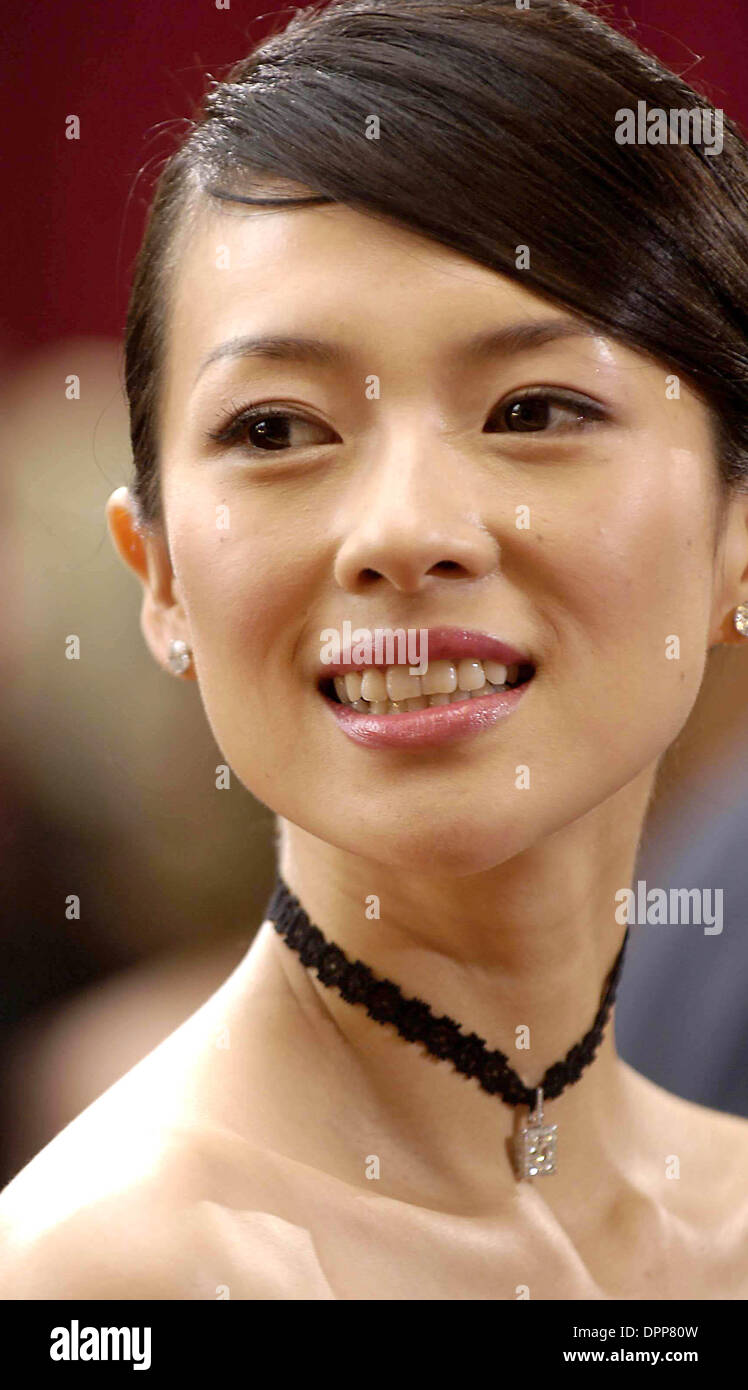 Zhang ziyi 78th academy kodak hi-res stock photography and images - Alamy
