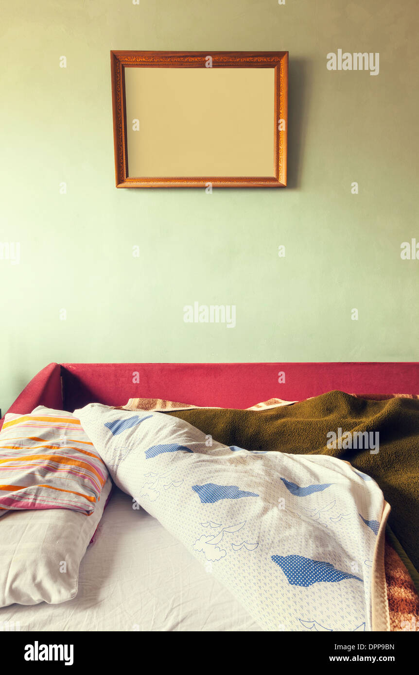 Old bed frame hi-res stock photography and images - Alamy