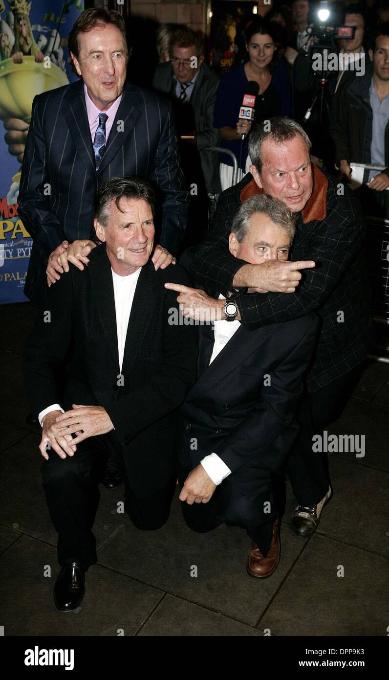 Oct. 17, 2006 - Palace Theatre, LONDON, ENGLAND - THE MONTY PYTHON TEAM ...