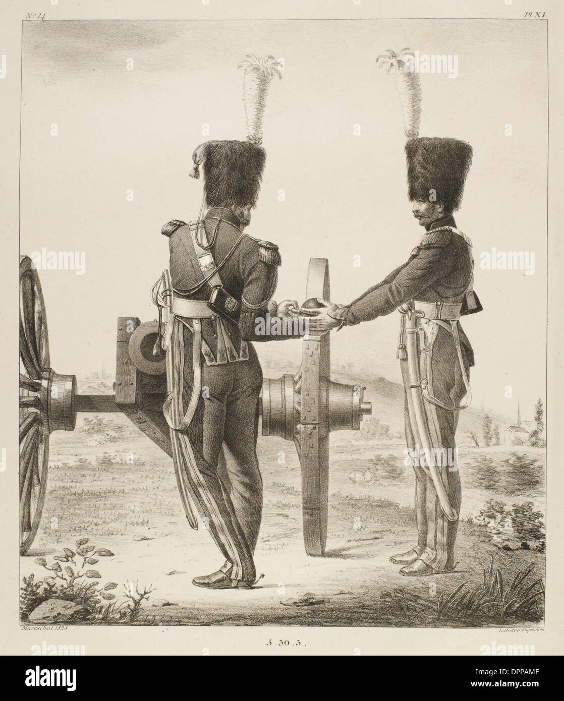 FRENCH ARTILLERY - 14 Stock Photo - Alamy