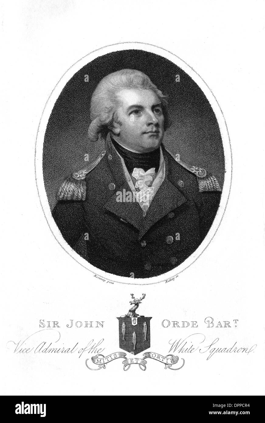 SIR JOHN ORDE Stock Photo - Alamy