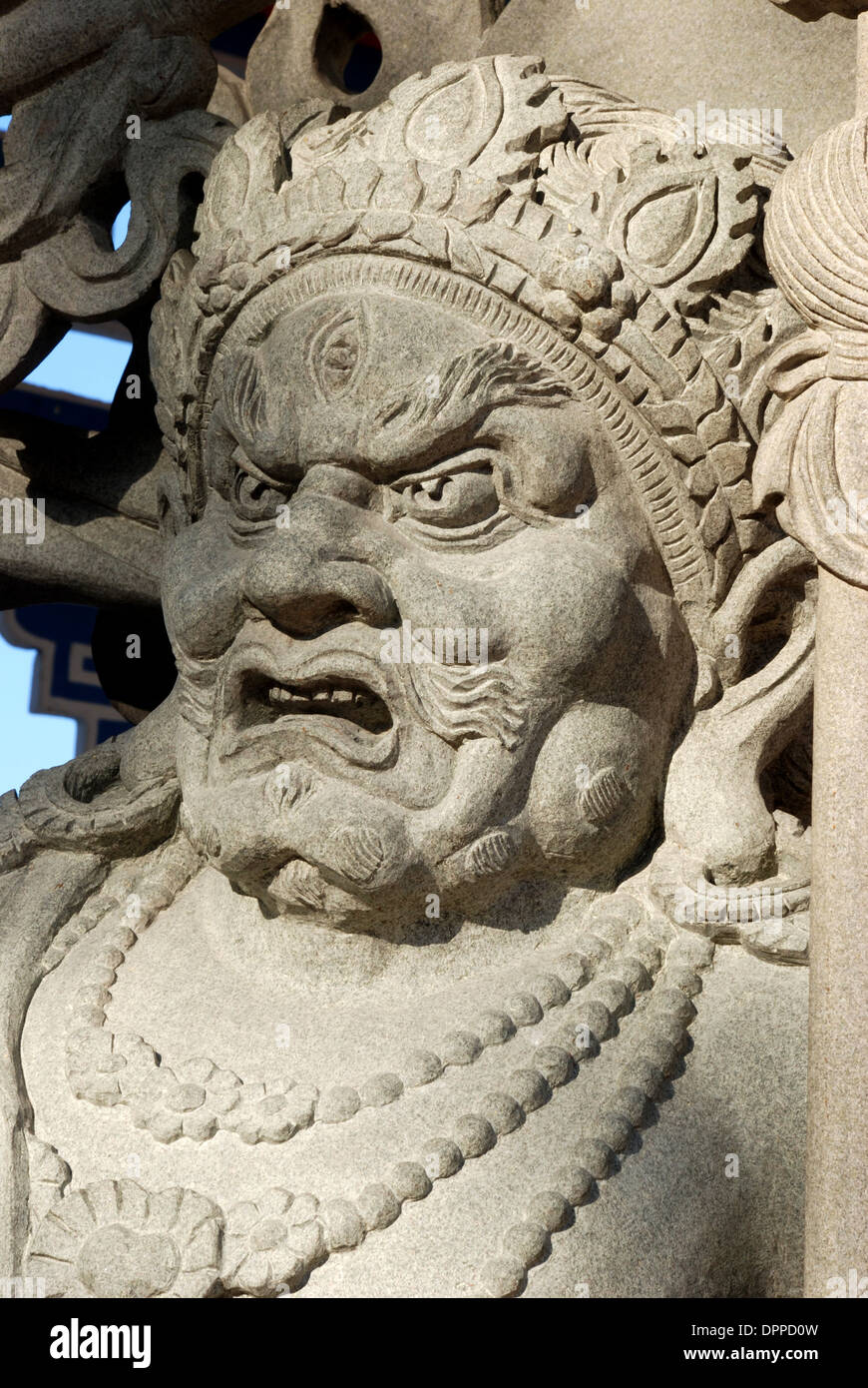 Chinese angel exotic sculpture of China Stock Photo - Alamy