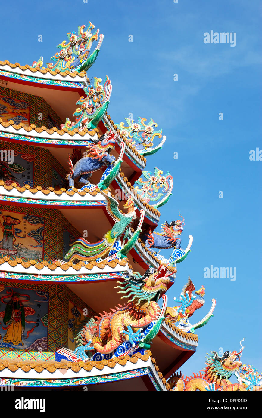 Chinese monster legend of China Stock Photo - Alamy