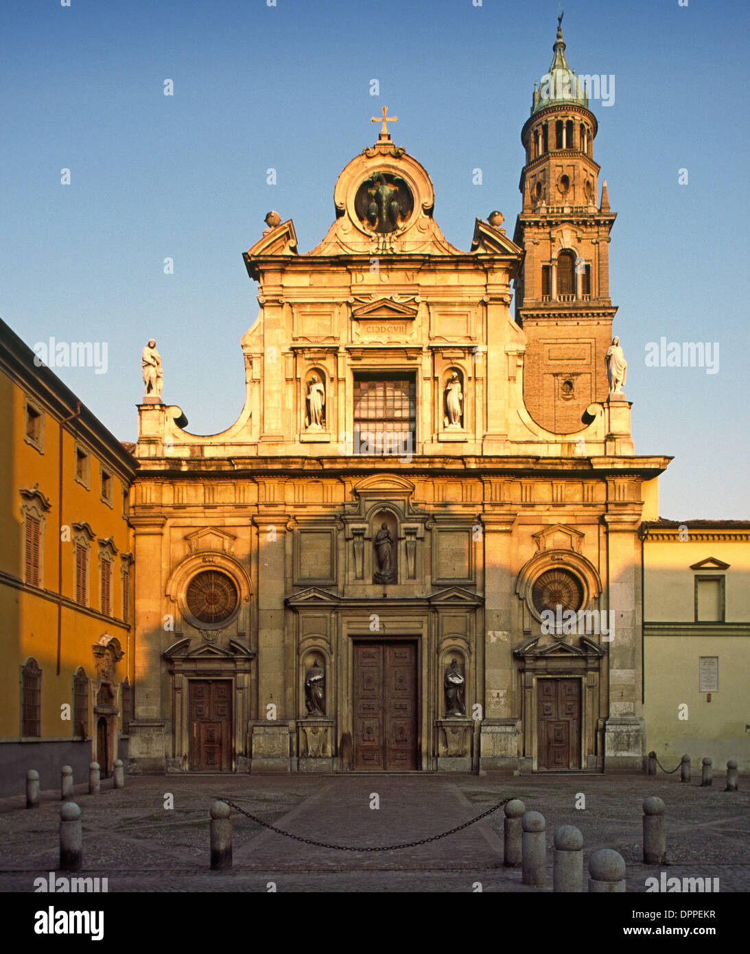 John the Evangelist baroque church or San Giovanni Evangelista in Parma ...